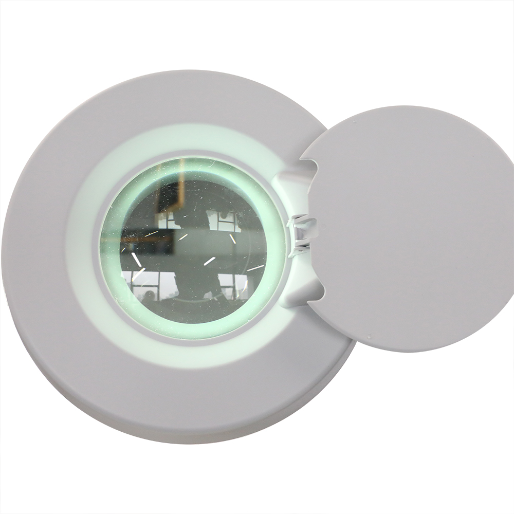 LT-86A 3x 5x 10x 15x 20x Desk Clip-on Magnifying Lamp PCB Inspection ...