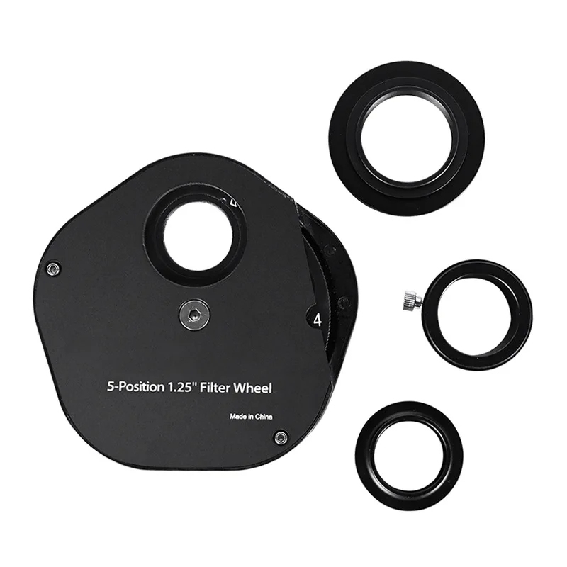 5-piece 1.25-inch Manual Filter Wheel Astronomical Telescope Deep Space ...