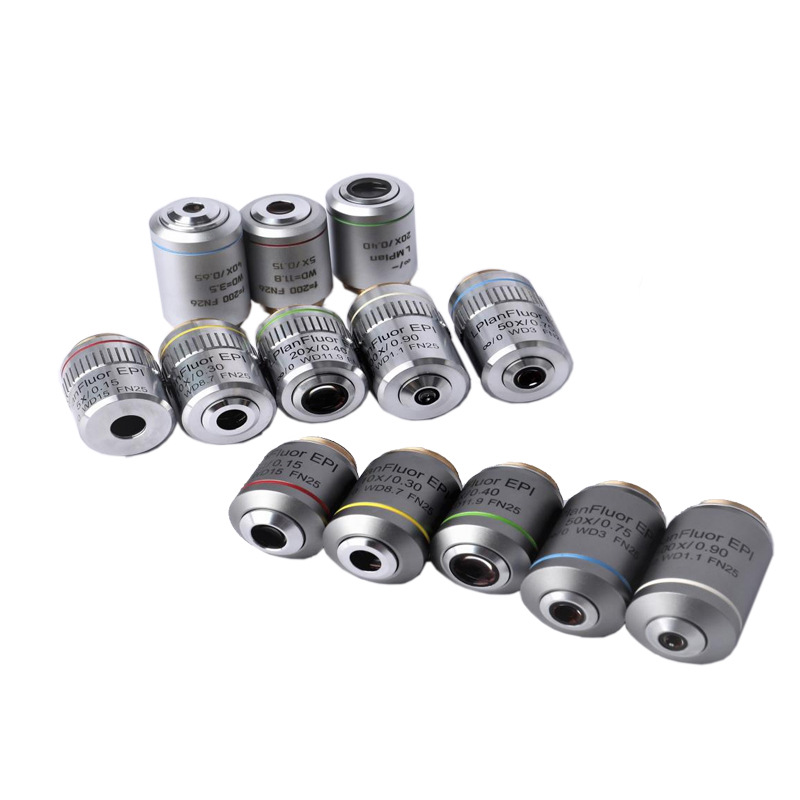 F=180 Bright and Dark field Semiapochromat Metallurgical Microscope ...